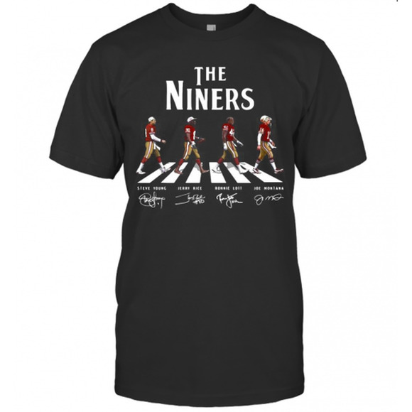 Shirts | The Niners Football Team Abbey Road Signatures Tshirt | Poshmark